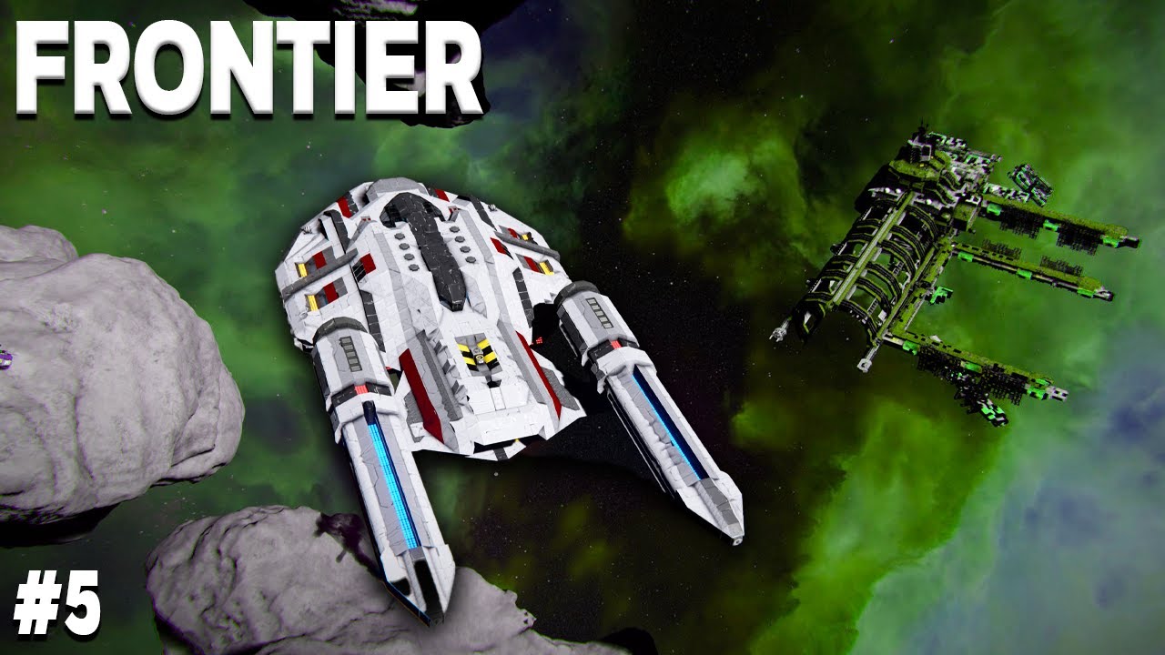 Unknown Station! - Space Engineers: Frontier - Ep #5 "Futurum" - YouTube