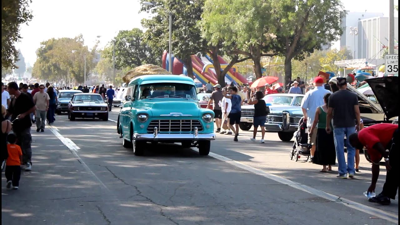 Route 66 1956 Chevy Panel Truck Cruising.MOV - YouTube