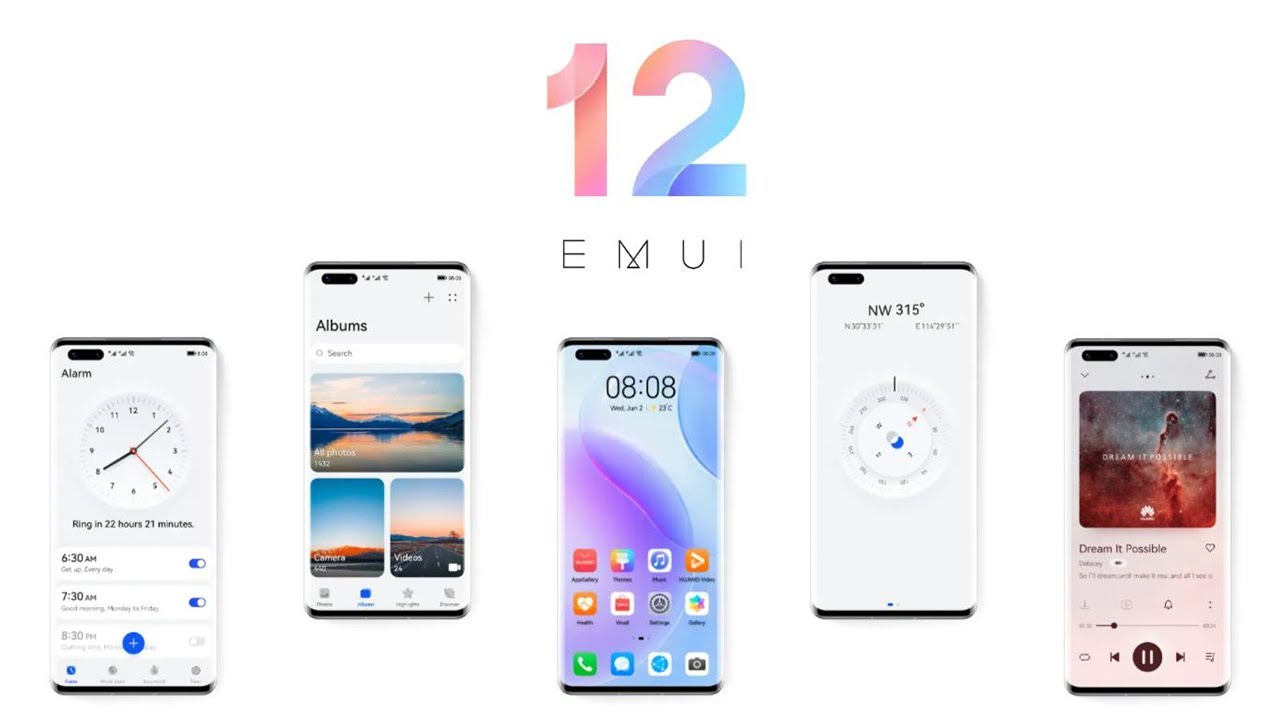 EMUI 12 Features - New UI, Effects and HarmonyOS inspired - YouTube