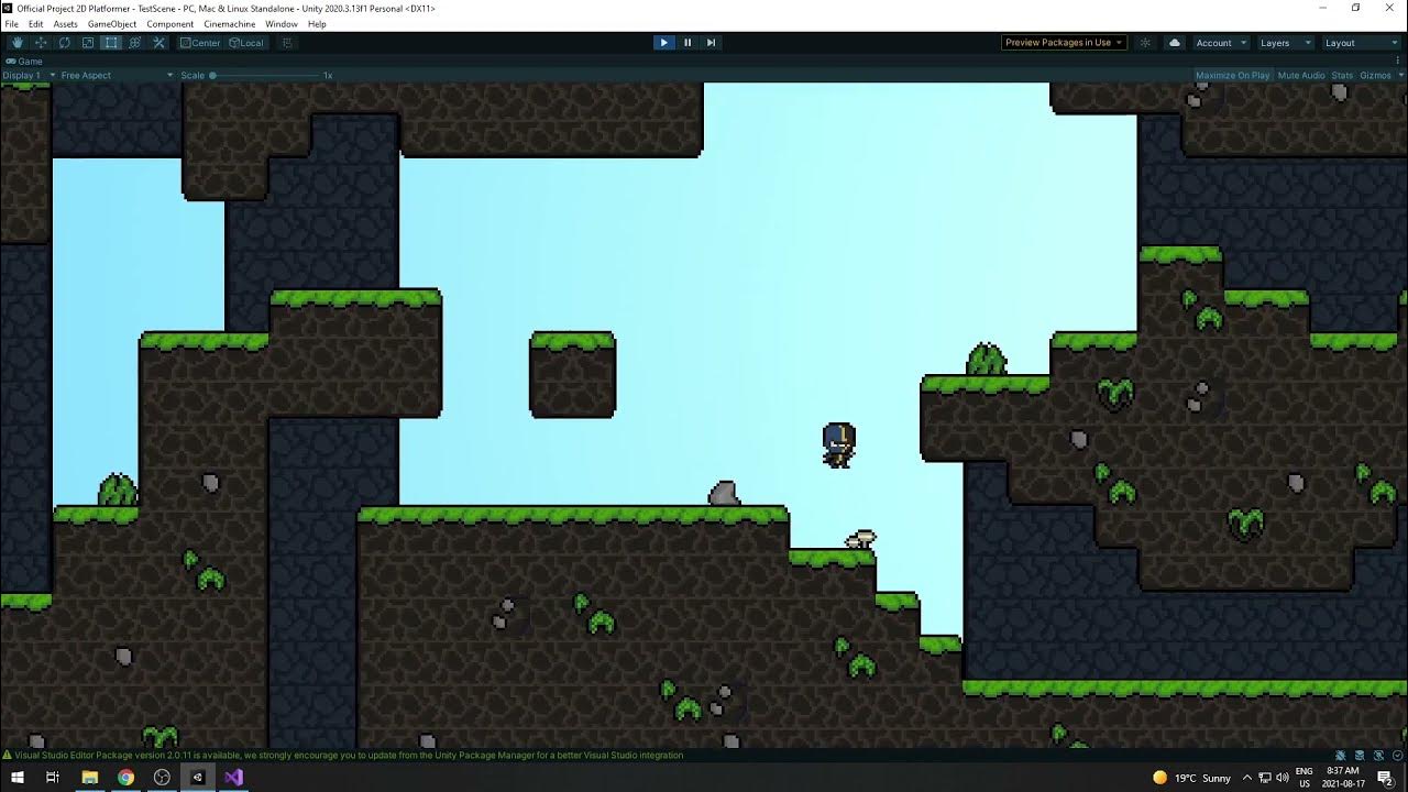 Learning Unity - 2D Platformer Devlog #1 - YouTube