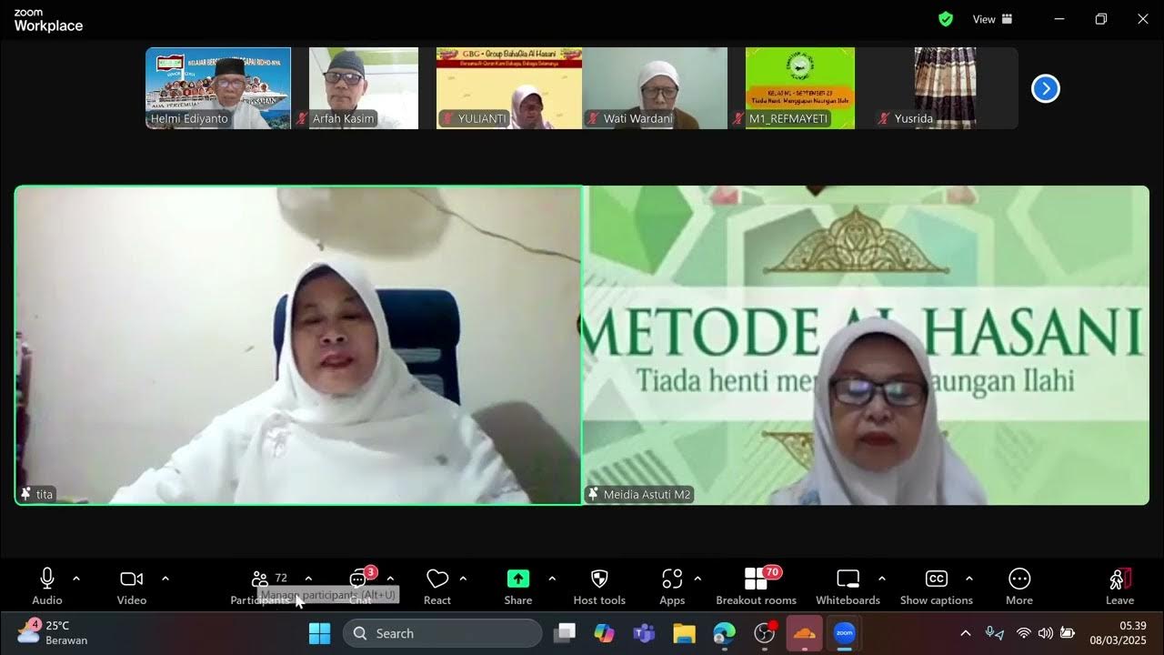 MC 8 Ramadhan 1446 H Bu Tita Warsita - YouTube