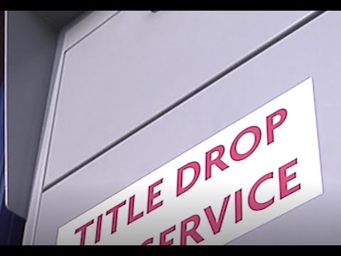 Vehicle Title Drop Boxes - YouTube