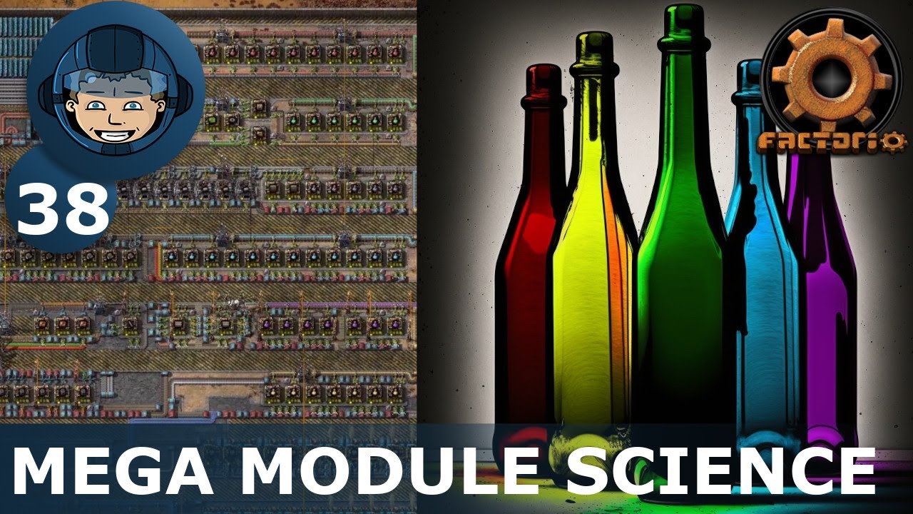 MEGA MODULE SCIENCE PACKS - Step 38: Factorio Megabase (Step-By-Step ...