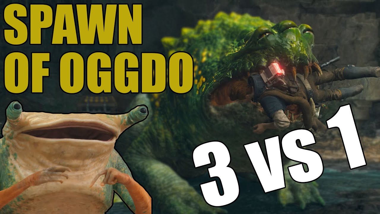 Spawn Of Oggdo Easy KO: Jedi Grand Master Difficulty *PC* - YouTube