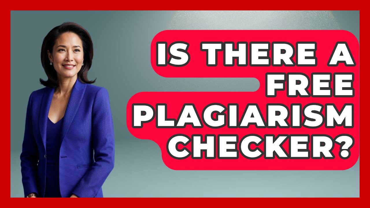 Is There A Free Plagiarism Checker? - The Language Library - YouTube