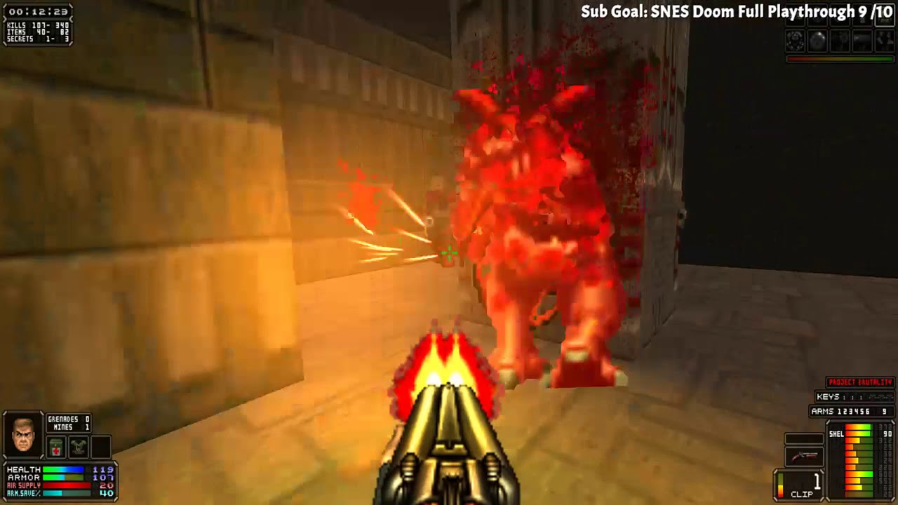 [2] Doom II | Project Brutality | Dark Encounters Map Pack - YouTube