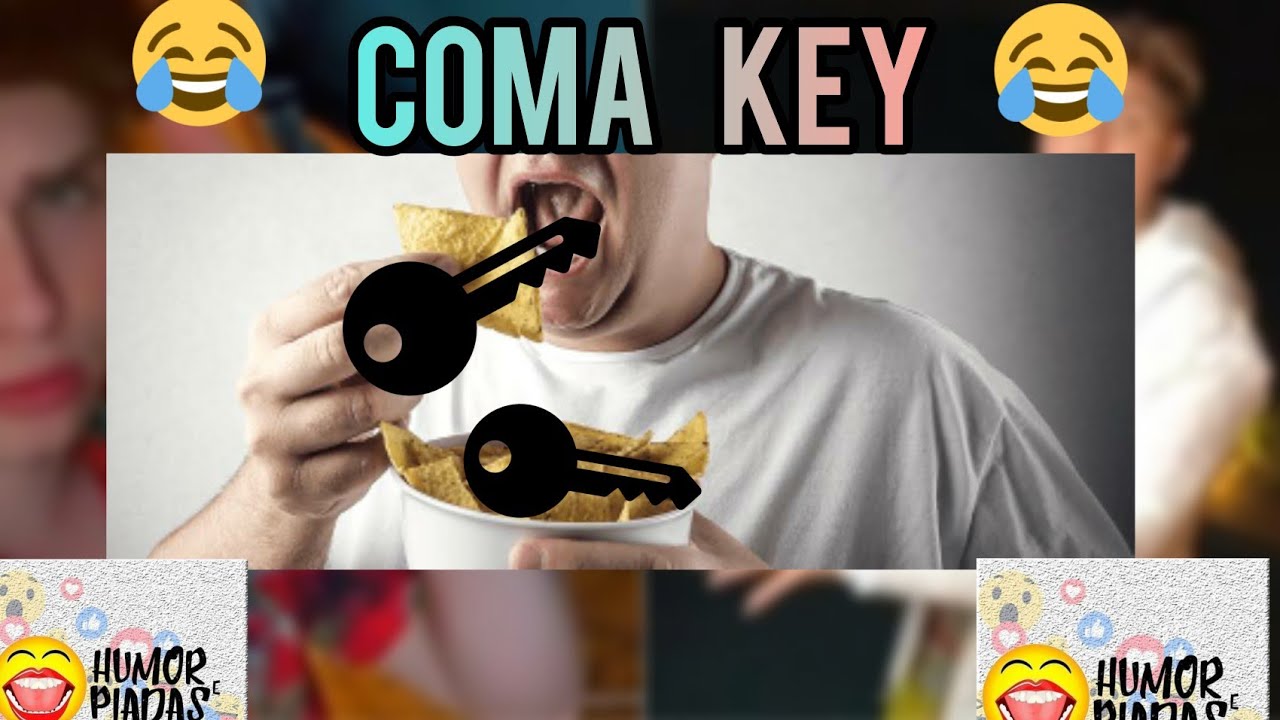 Testando "COMA KEY" (Humor e Piadas) - YouTube