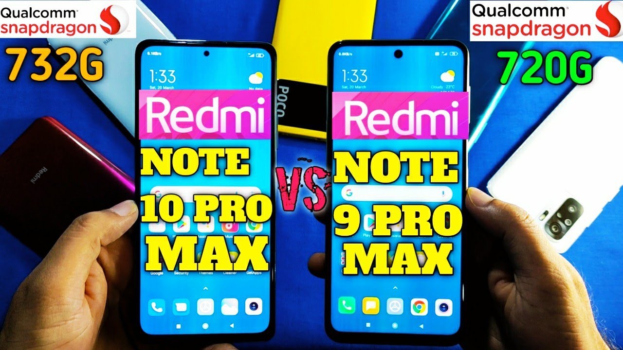 Redmi Note 10 Pro Max vs Redmi Note 9 Pro Max Speed Test & Camera ...