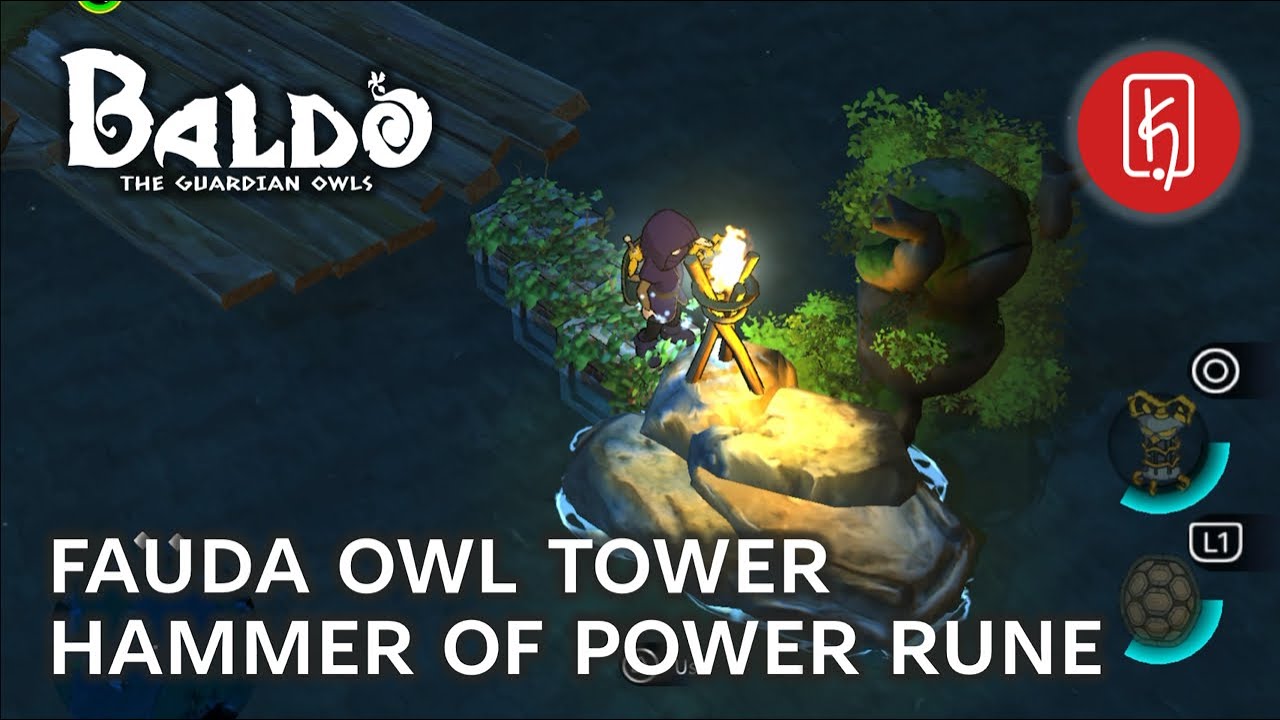 Baldo: The Guardian Owls - Fauda Owl Tower (Hammer of Power Rune) - YouTube
