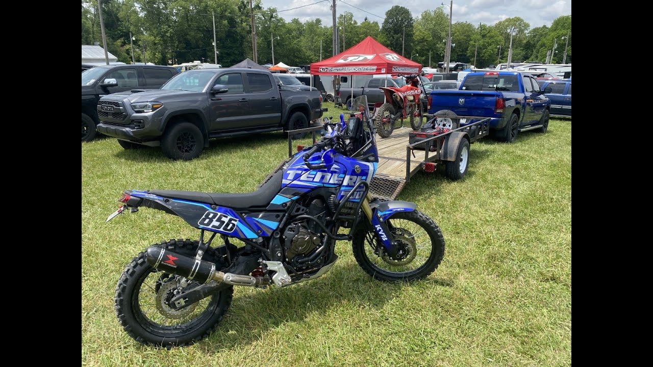 Yamaha Tenere 700 Trail Ride - YouTube