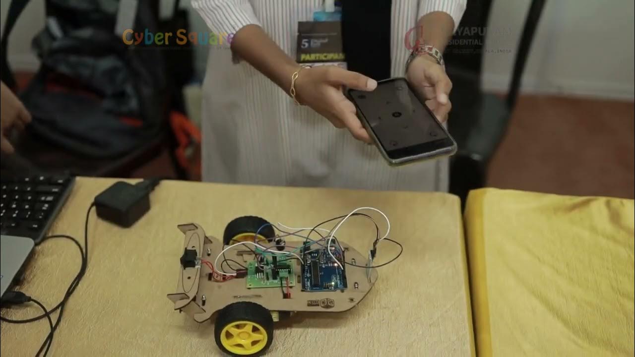 Robotics Project | Cyber Square Digital Fest 2022-23: Coding, AI, Robotics & IoT - YouTube