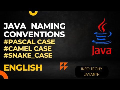 Naming Conventions in Java | Camel,Pascal and Snake Case || English ...
