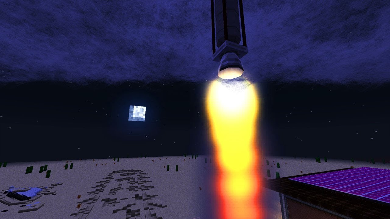Satelliten in die Umlaufbahn fliegen! - Minecraft Modpack Forever ...