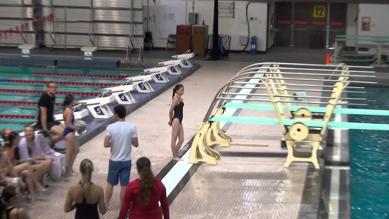 2015/06/20 JingJing Springboard Competition Front Somersault Tuck - YouTube