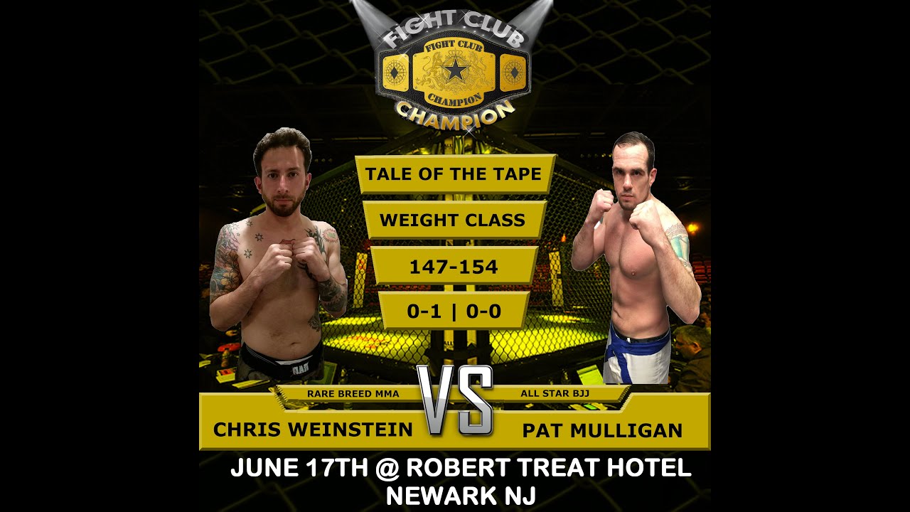 Fight Club Champion MMA Fighting Series #6-Patrick Mulligan vs Chris ...
