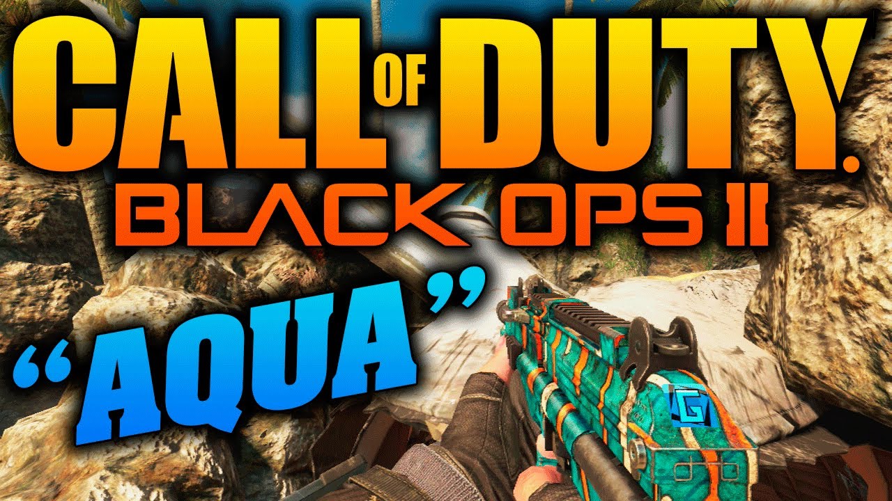 Black Ops 2 "Aqua" Nuevo Camuflaje Gameplay | ¿Merecen la pena? + Racha ...