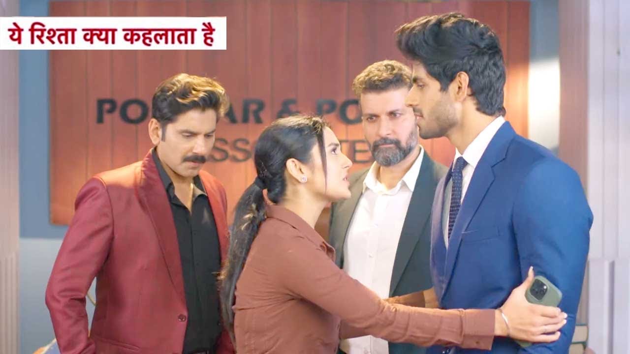 Yeh Rishta Kya Kehlata Hai Update: Krish Ko Poddar Firm Mein Dekhkar ...