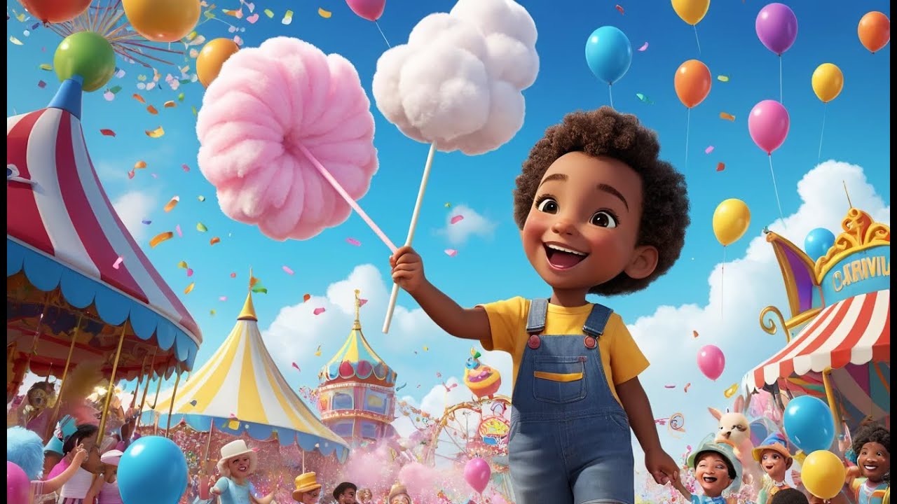 Cotton Candy, Sweet and Light Delight | Fun Sweet Treat Song for Kids ...
