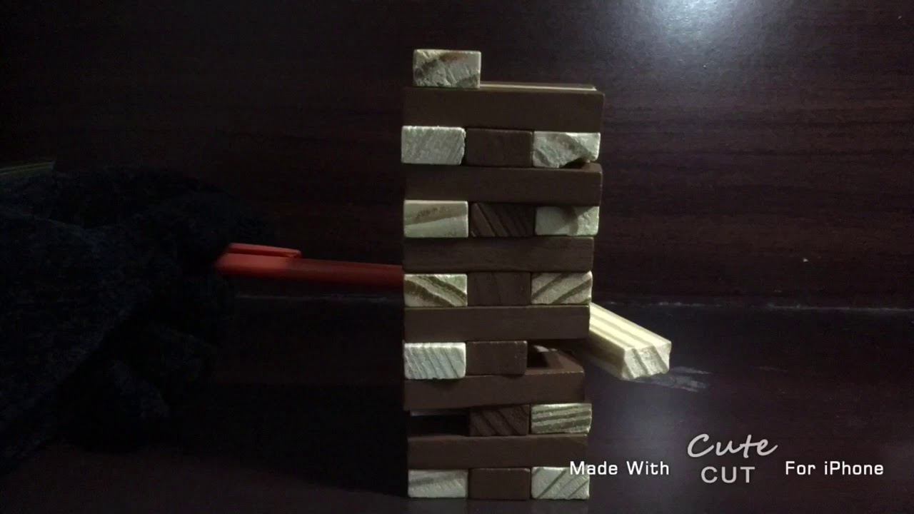 Playing Jenga Animation - YouTube