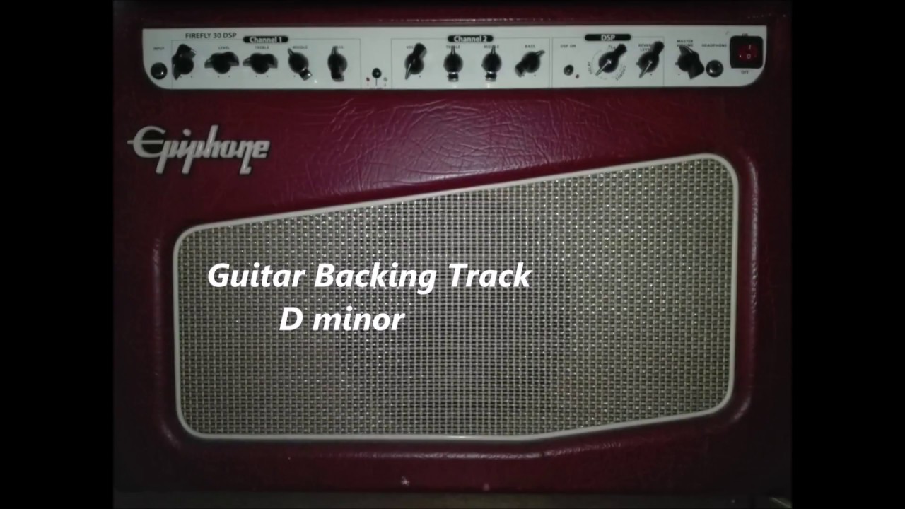 Guitar Backing Track D minor - YouTube
