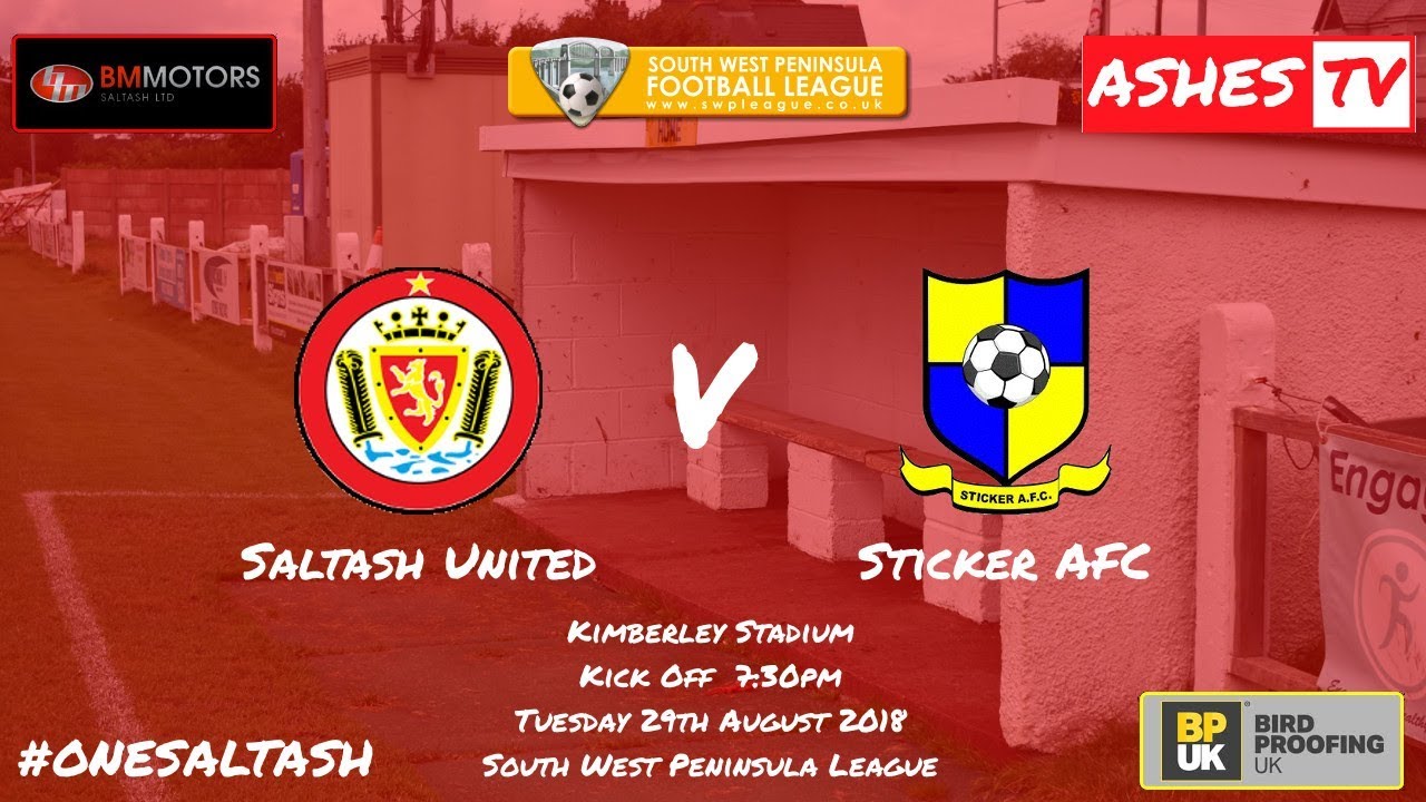 HIGHLIGHTS | Saltash United v Sticker AFC [29/08/2018] - YouTube
