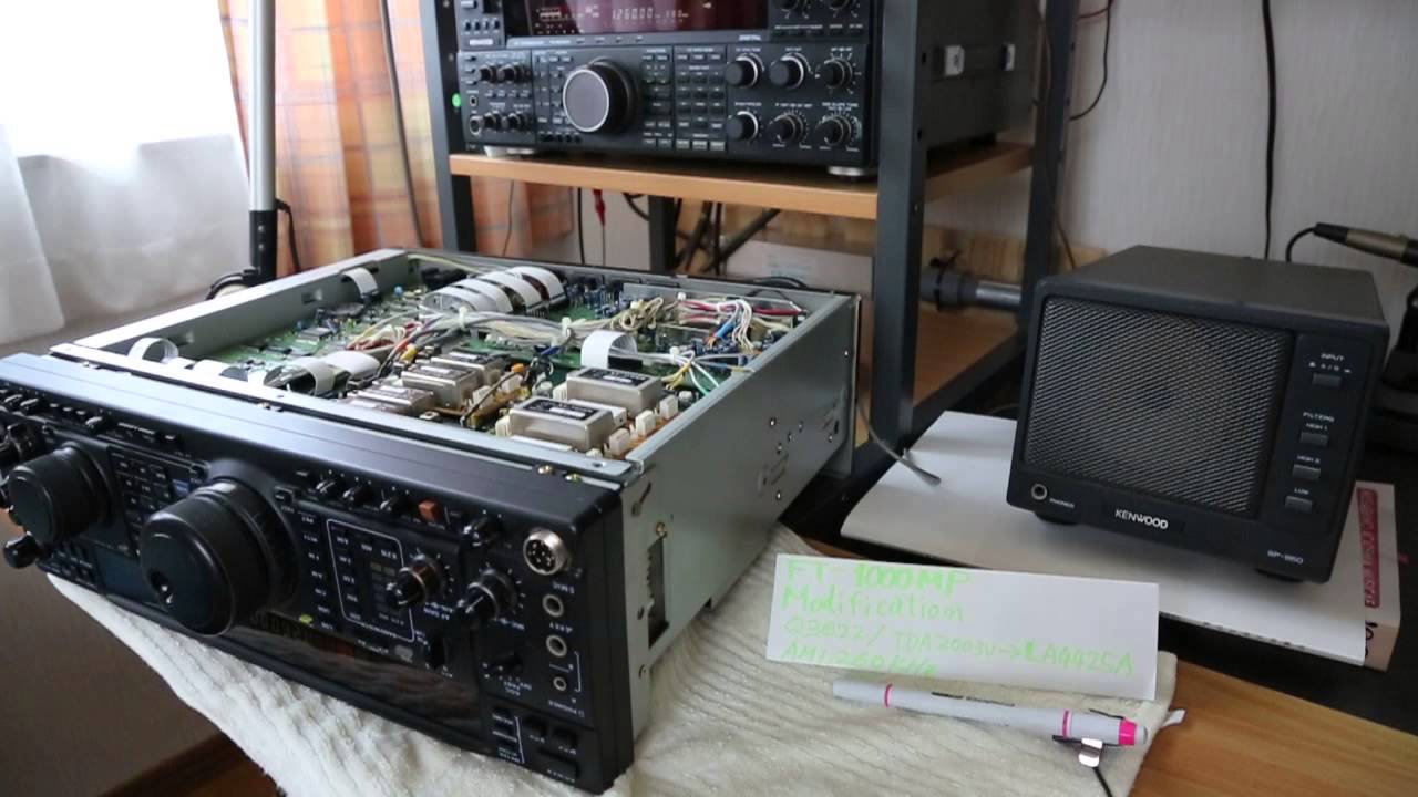 FT 1000MP LA4425A AM Broadcast - YouTube