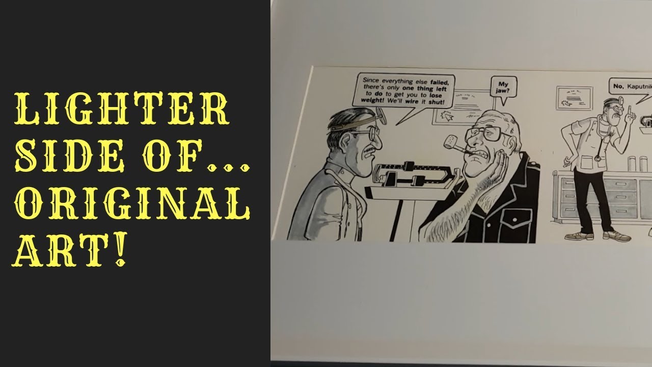 The Lighter side of...Mad Magazine | Original Art By Dave Berg - YouTube