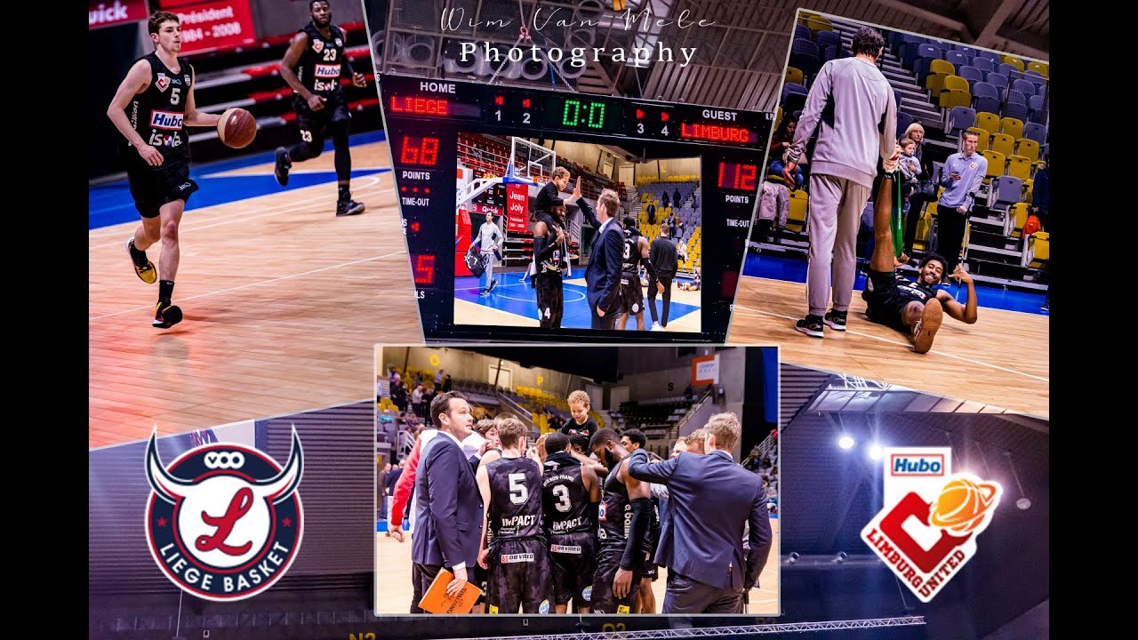 Hubo Limburg United vs VOO Liège Basket - 22 nov 2019 - Full Game ...