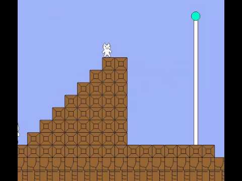 Syobon Action/Cat Mario - Perfect Run/No Deaths - YouTube