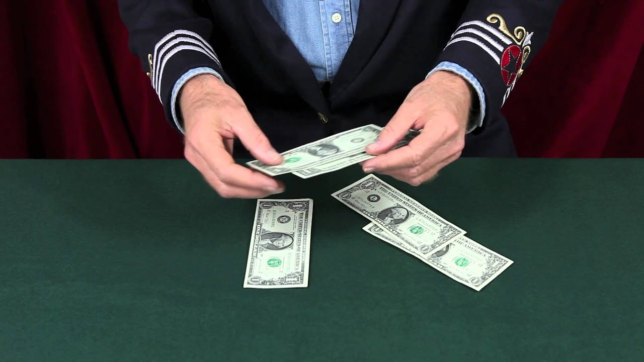 Brick Tilley: The Giant's Magic Trick Tutorials: "Five Dollars" - YouTube