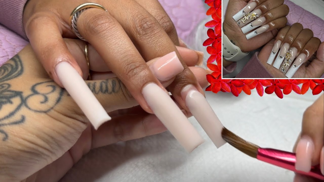 How To: Get The PERFECT Acrylic Application | BEGINNER FRIENDLY ♡ - YouTube