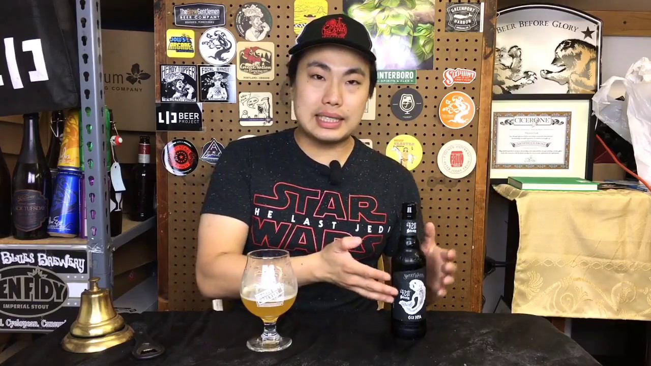 SweetWater 420 Strain G13 IPA (Another Hemp Beer!) Review - Ep. #1788 ...