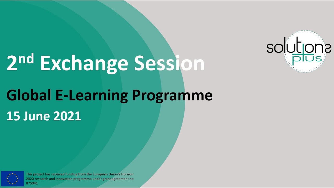 SOLUTIONSplus E-course 1: Exchange Session 2 - YouTube