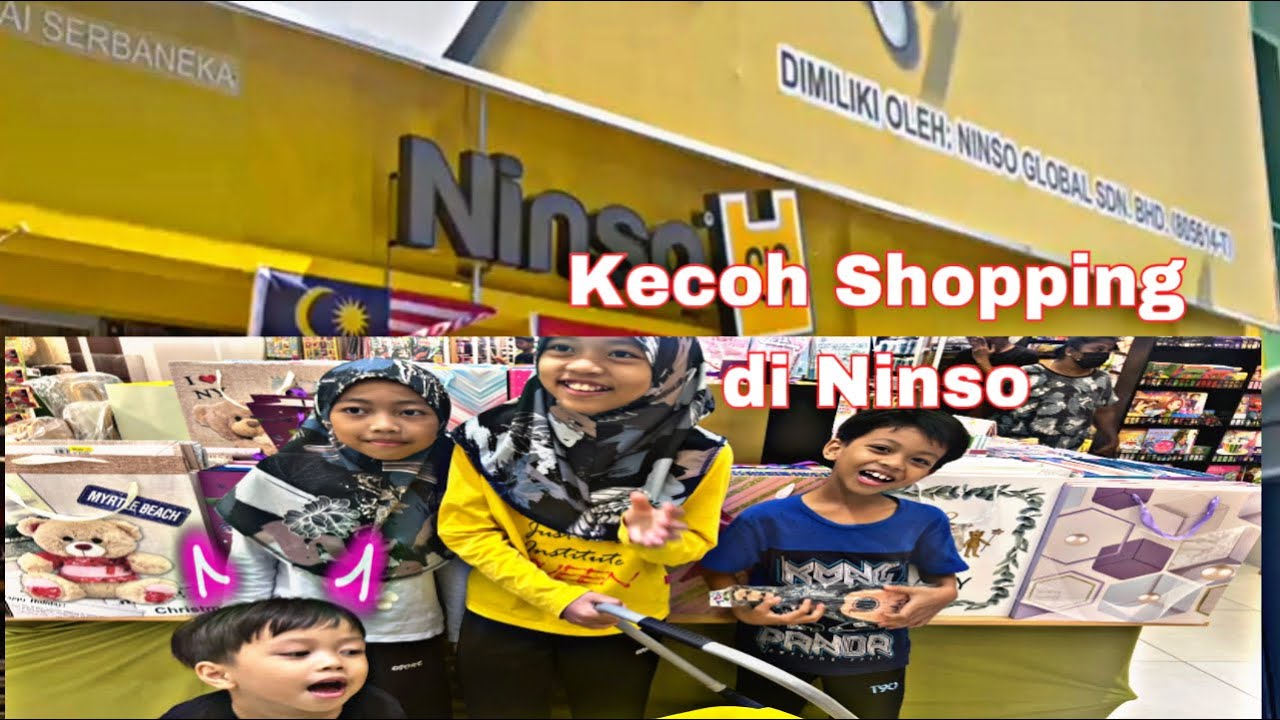 Shopping Di NINSO, Banyak Barang MURAH - YouTube