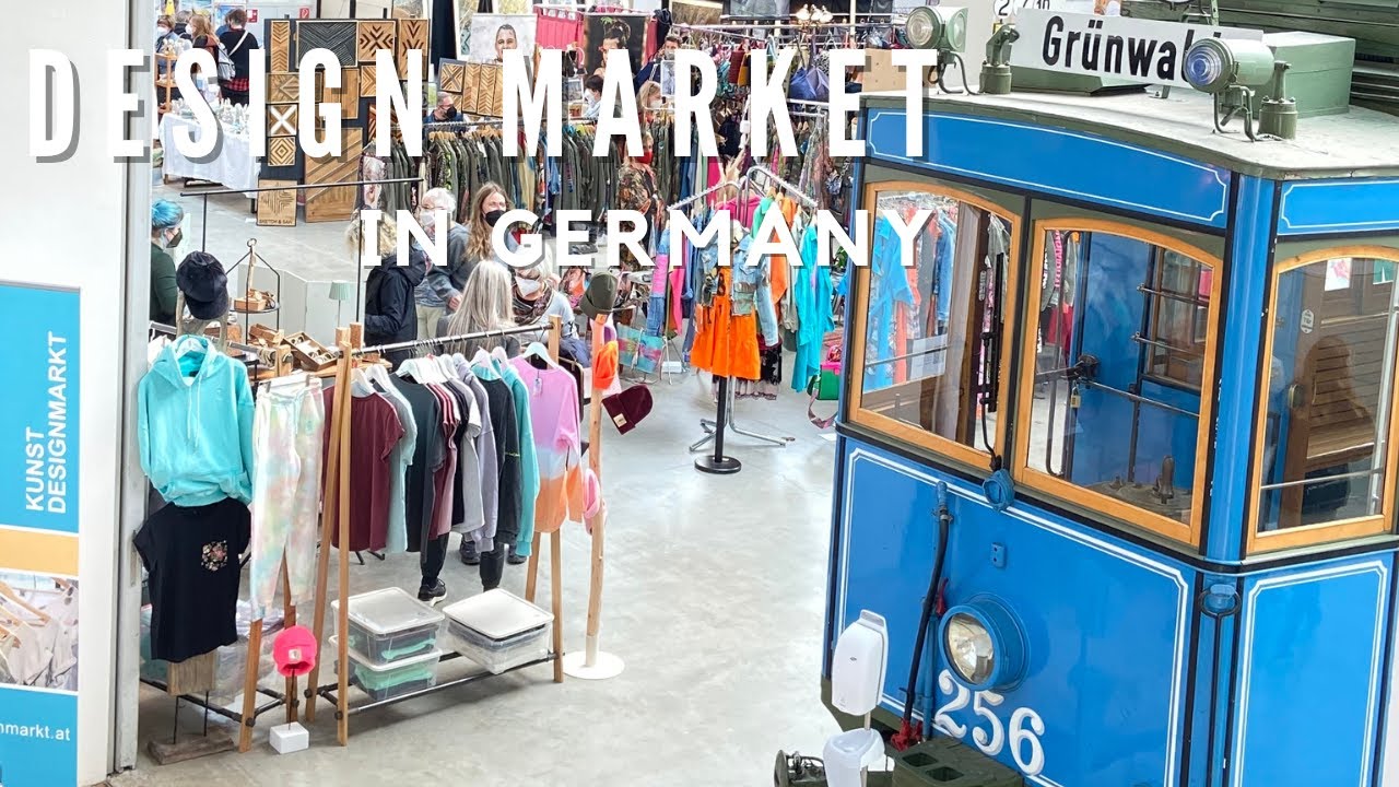 #6.🇩🇪Art & Design Market in Munich Germany - YouTube