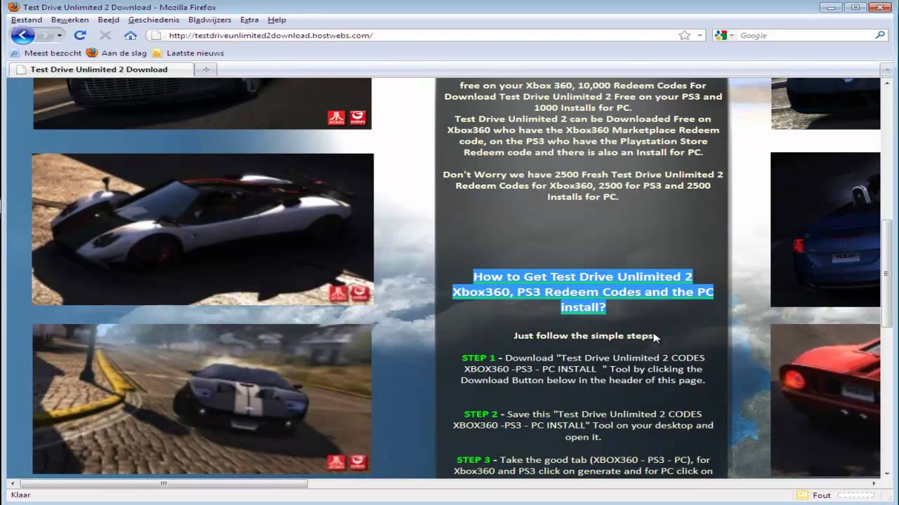 How to download Test Drive Unlimited 2 for FREE - YouTube