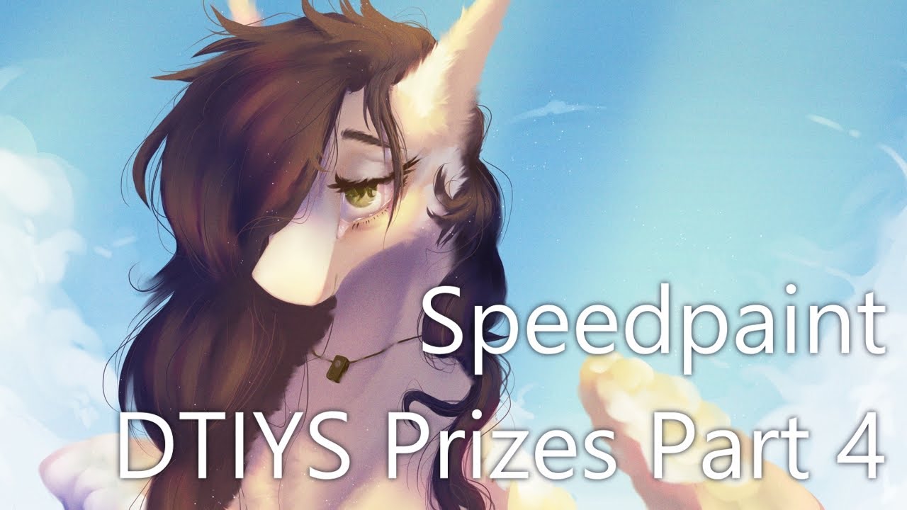 DTIYS Prizes Part 4 [Speedpaint Mlp] (Krita) - YouTube