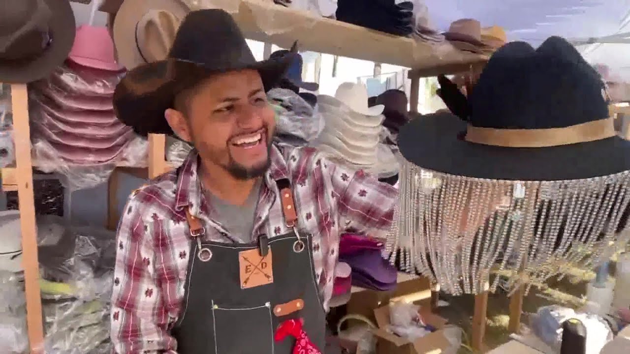 Local hat maker at Ventura County Fair is turning heads - YouTube