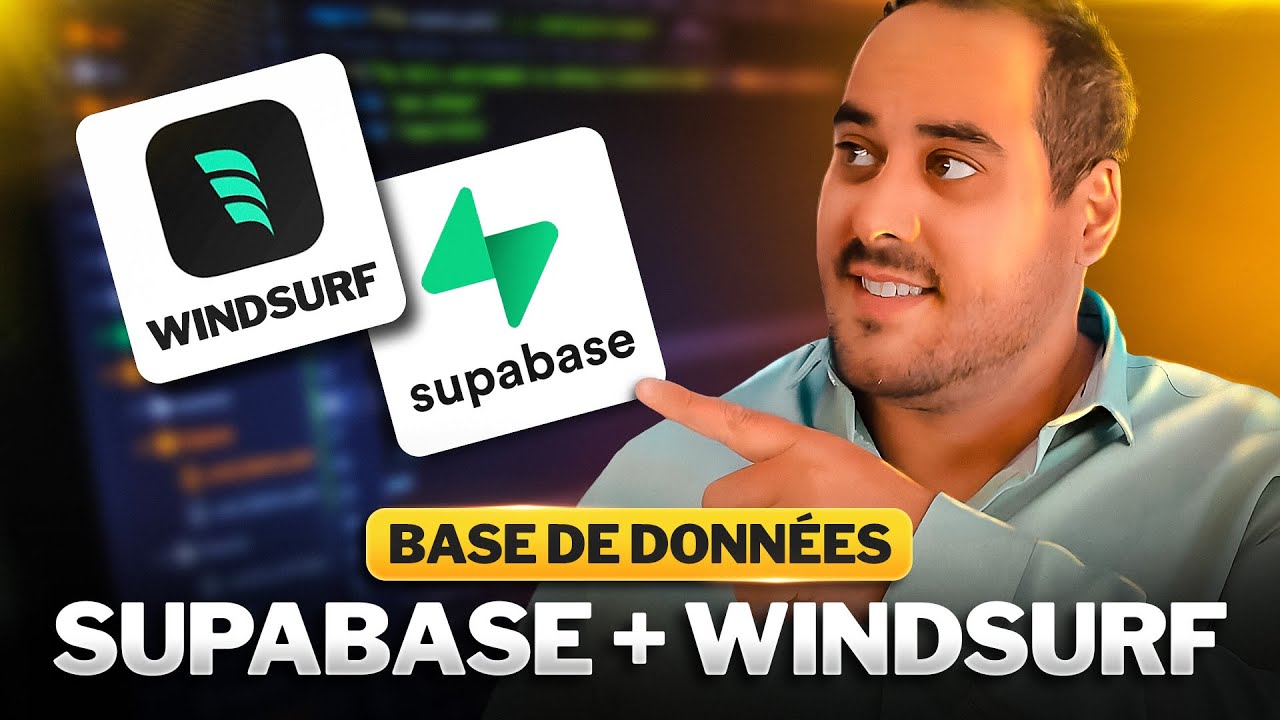 Utiliser une base de données opensource avec Windsurf #supabase - YouTube