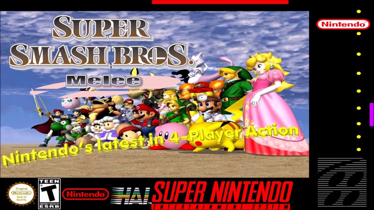 Super Smash Bros. Melee - Poke-Floats (SNES Remix) - YouTube