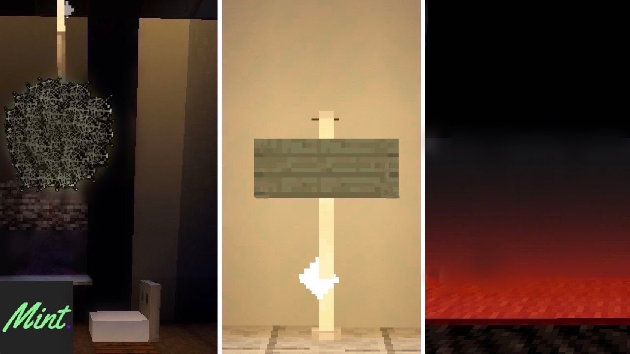 3 Light Ideas in Minecraft (No Commands) (No Mods) - YouTube