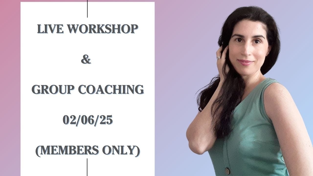 Live Workshop "Become Unshakably Confident In Manifesting Your SP ...