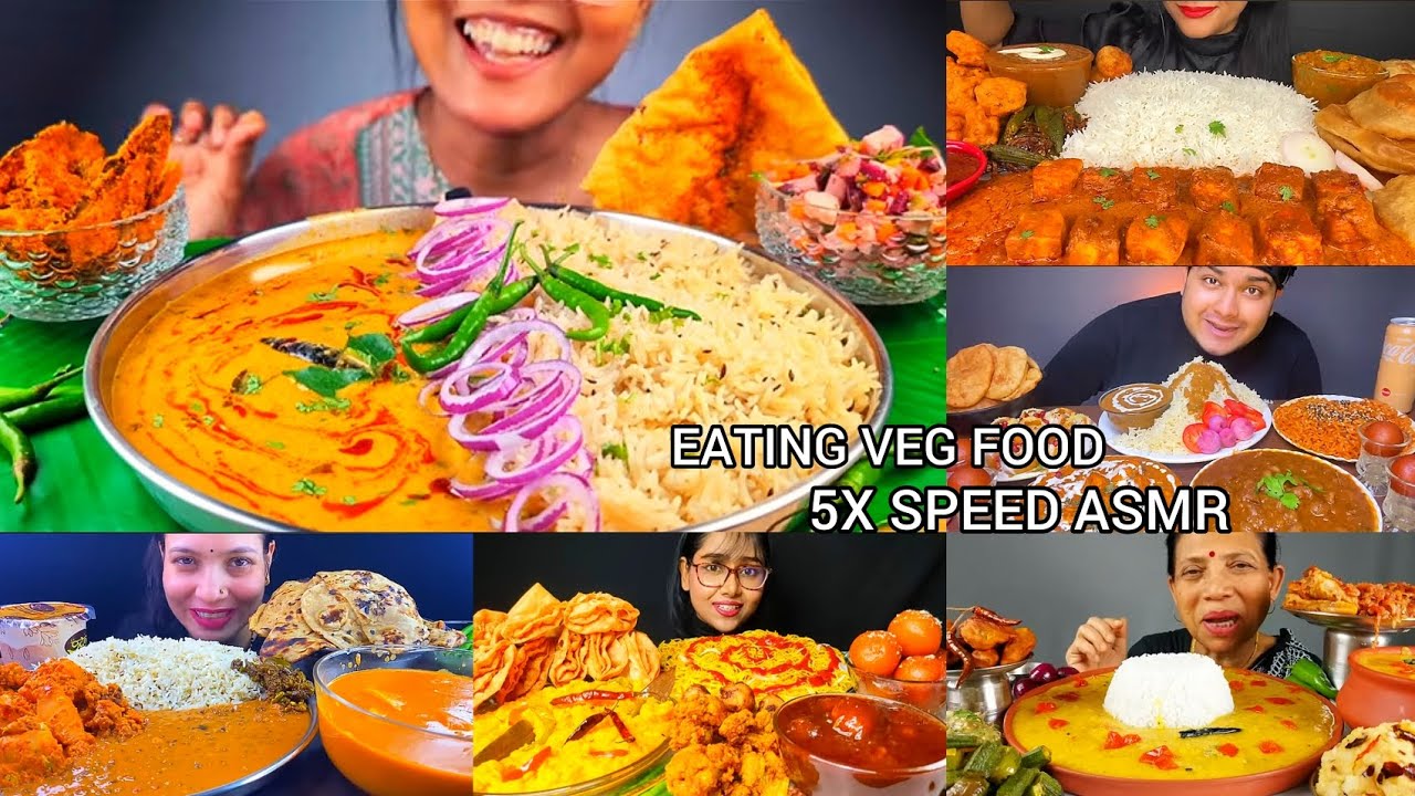 Food Eating/Paneer Butter Masala,Shahi Paneer,Dahi Matar Pyaaz Tadka ...