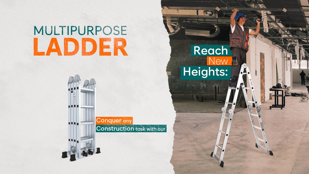 Corvids Aluminium Multipurpose Ladder | Best Compact & Portable Super ...