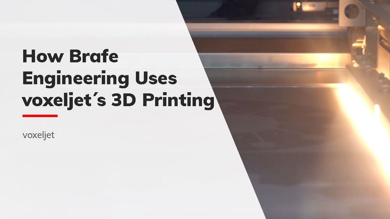 How Brafe Engineering uses voxeljet´s 3D printing - YouTube