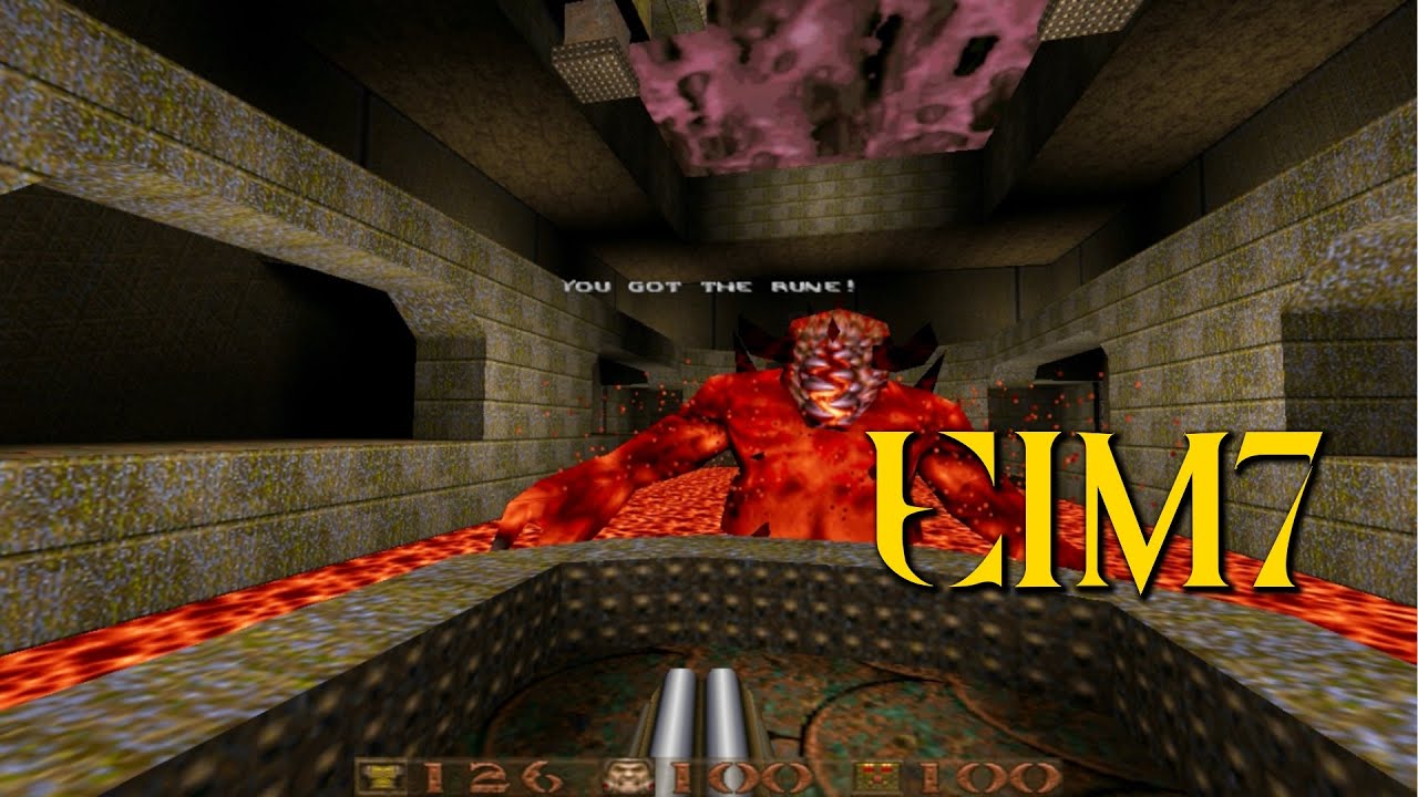 QUAKE | Gameplay Walkthrough Nightmare | E1M7 - YouTube