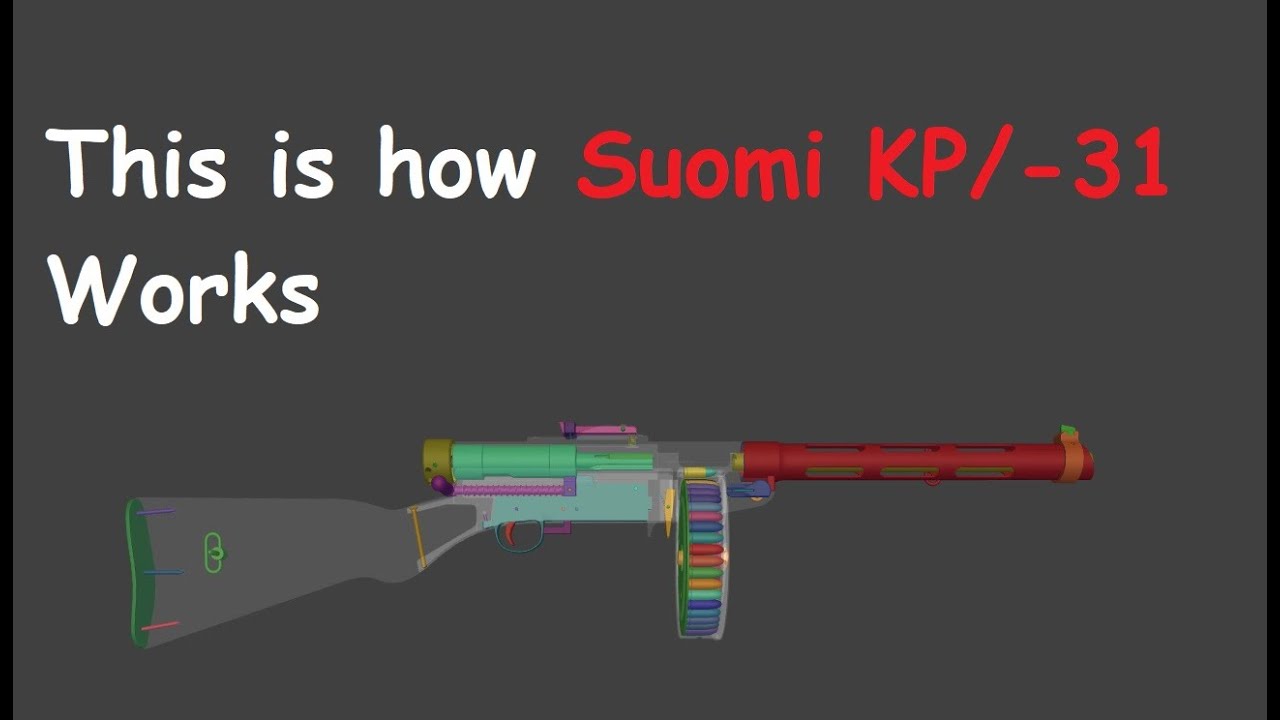 This is how Suomi KP/-31 Works | WOG | - YouTube