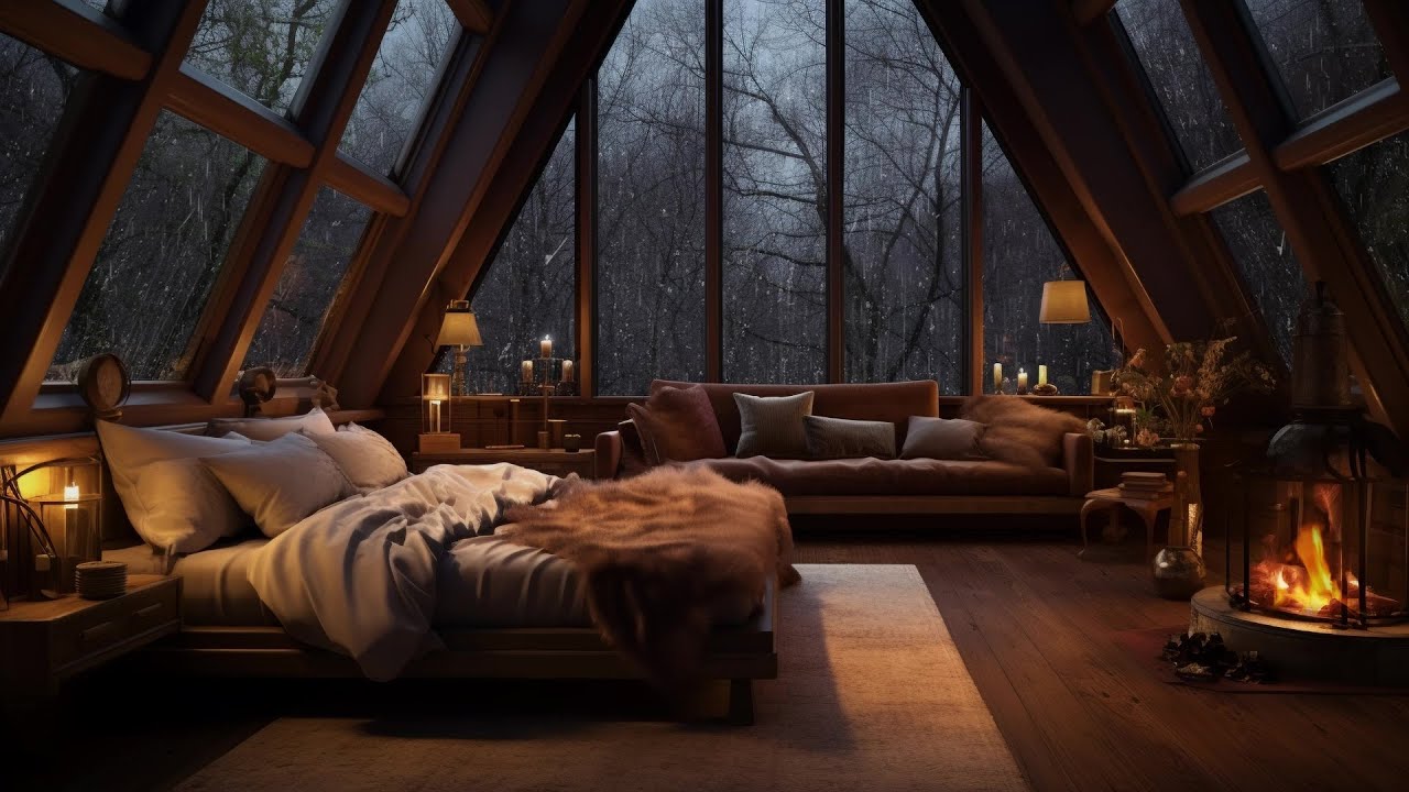 Rainy Treehouse - Sounds of Rain and Thunder for Sleeping, Rest & Calm ...