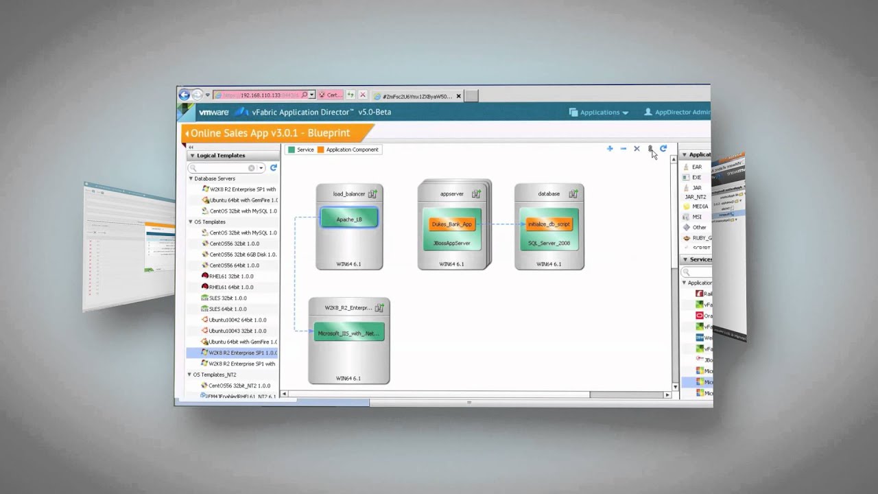 VMware Application Management - vFabric Application Director - YouTube