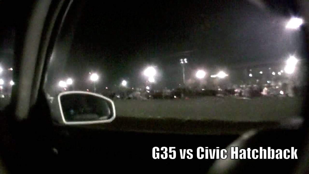 Drag Racing: G35 vs Acura RSX, BMW M3, Civic Hatchback, Mustang GT ...